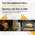 ROTO-Q 360 Family Bundle - Cordless Rotisserie Kit for Grills, Ovens ...