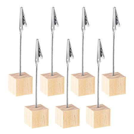 Bestomz 20pcs Tabletop Photo Holders With Alligator Clasp For Pictures ...