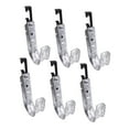 6 Pieces Cable Management Hooks J Hooks Bat Wing Clips Galvanized Steel ...