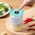 JWZZYD USB Rechargeable Mini Electric Garlic Chopper, Portable Wireless ...
