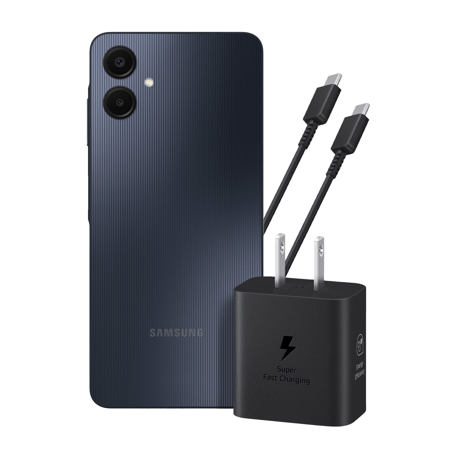 Samsung Galaxy A06 4GB 128GB Negro + Adaptador De Corriente EP-T2510 ...