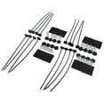 ASFIT-Autoparts Electric Radiator Fan Tie Strap Mounting Kit 4 Pack Zip ...