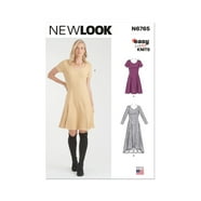 New Look Sewing Pattern 6567 Misses Dresses, Size A (6-8-10-12-14-16 ...