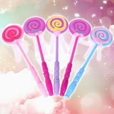 LED Lollipop Fairy Princess Wand Flash Light Glow Stick Party Supplies ...