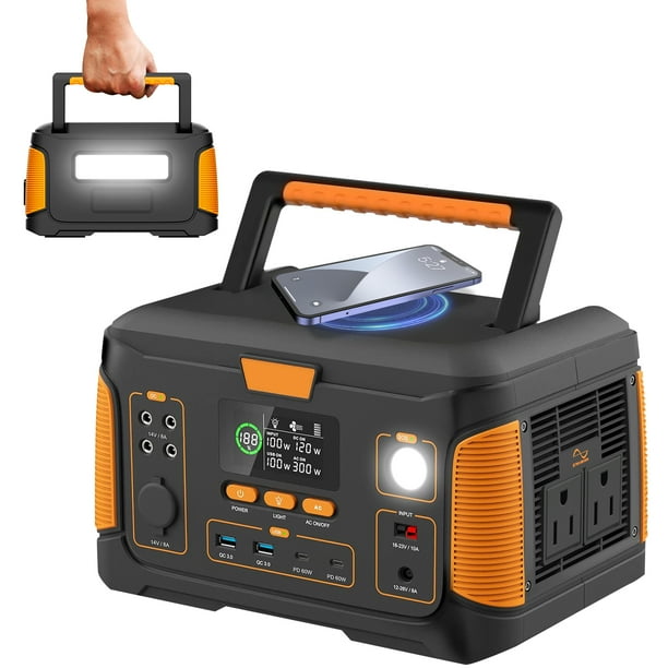 Holdpeak 1000W Power Station Support Wireless Quick Charging 932Wh ...