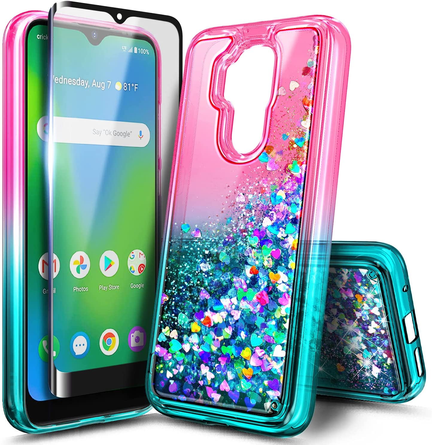 Cricket Influence Phone Case, AT&T Maestro Plus (V350U) Case with ...