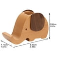 Cell Phone Stand Wooden Made Elephant Phone Stand with Pen Holder Desk ...