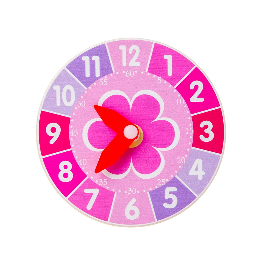 TureClos Toddlers Alarms Clock Toy Hour Second Cognition Clocks Toys ...