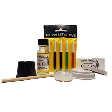 Horace Whitlock Clock Oil Kit: This kit Comes Complete to Clean and Oil ...