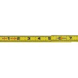 U.S. Tape Rhino Folding Rulers, 6 ft, Fiberglass, Carpenter's Inside ...