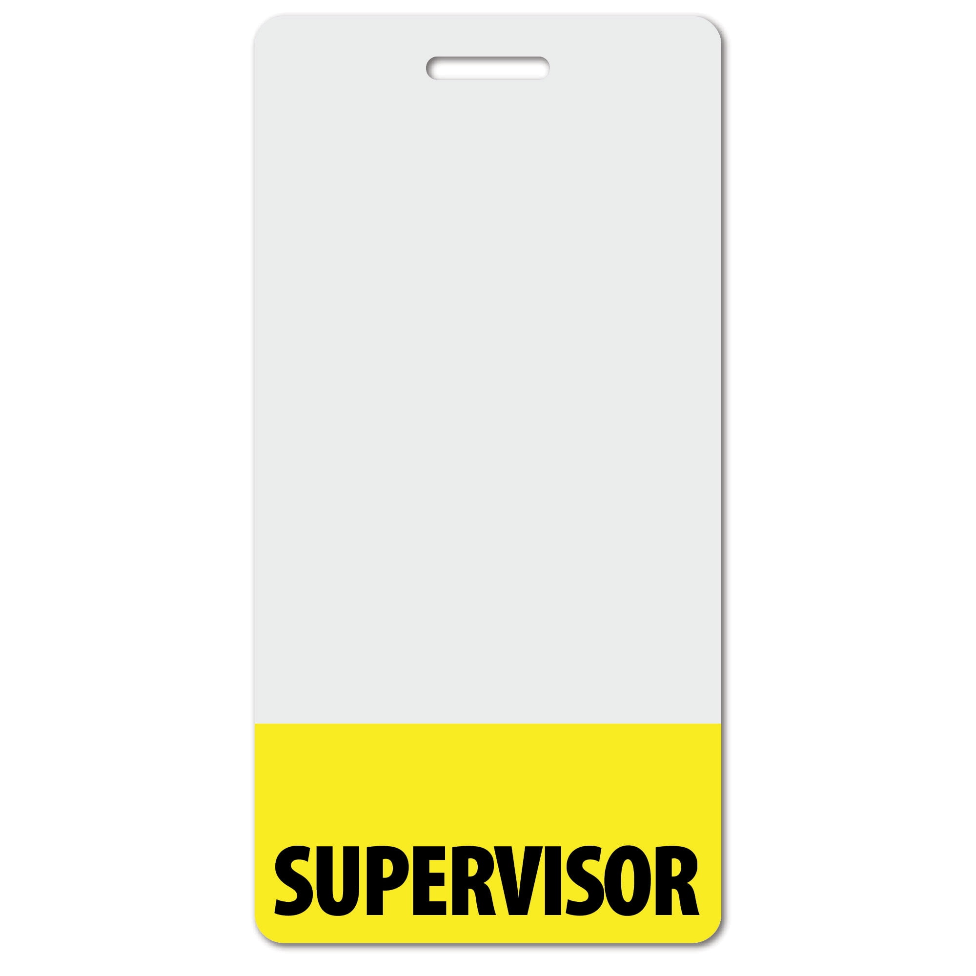 SUPERVISOR Heavy Duty Vertical Yellow (5 pack) - Spill & Tear Proof ...