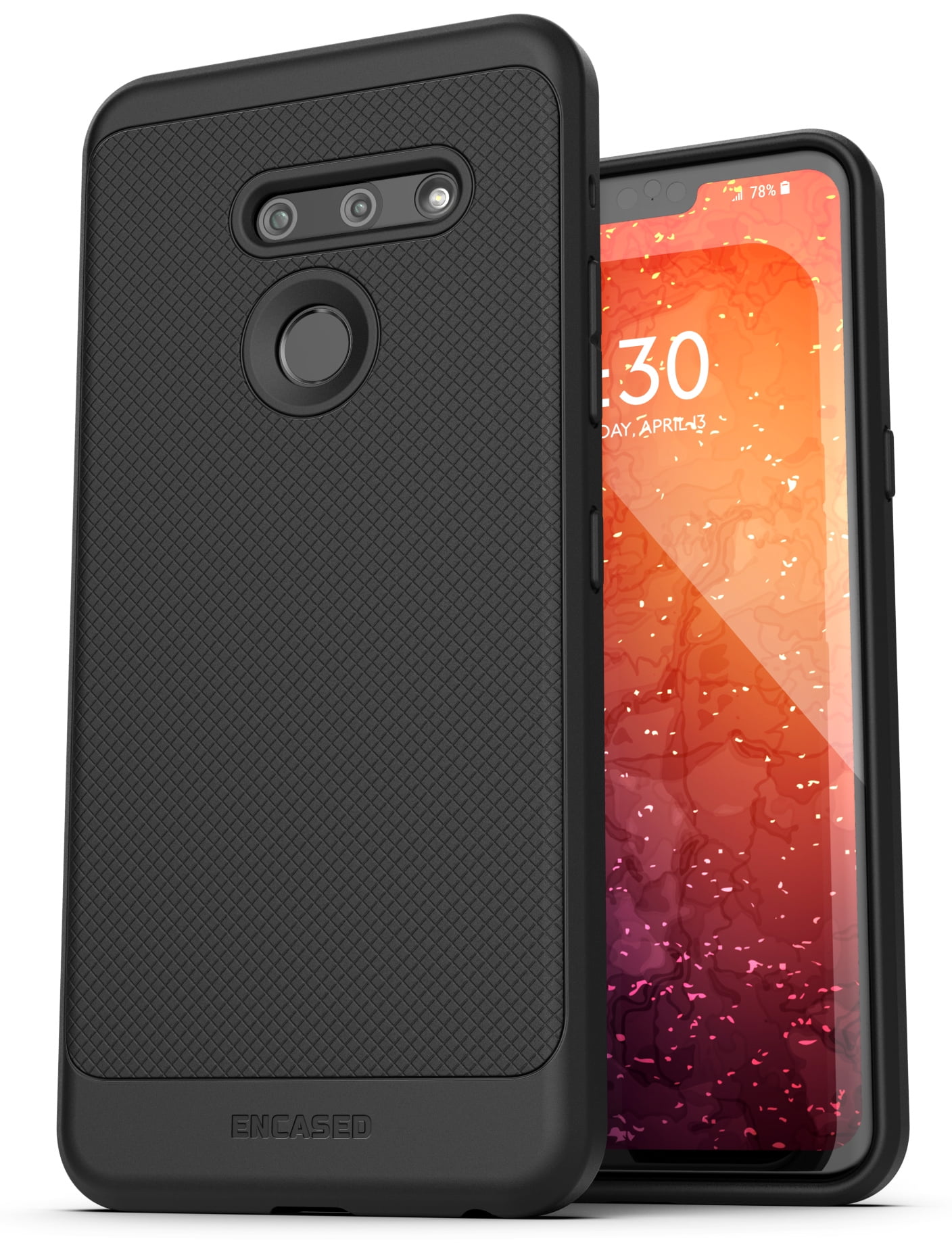 Encased LG G8 ThinQ Case (Thin Armor) Slim Fit Flexible Grip Phone ...