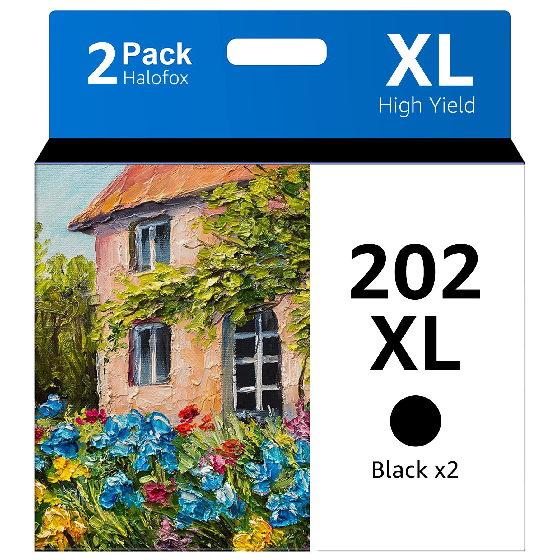 202XL T202 202 Black Ink Cartridges Replacement for Epson Expression ...