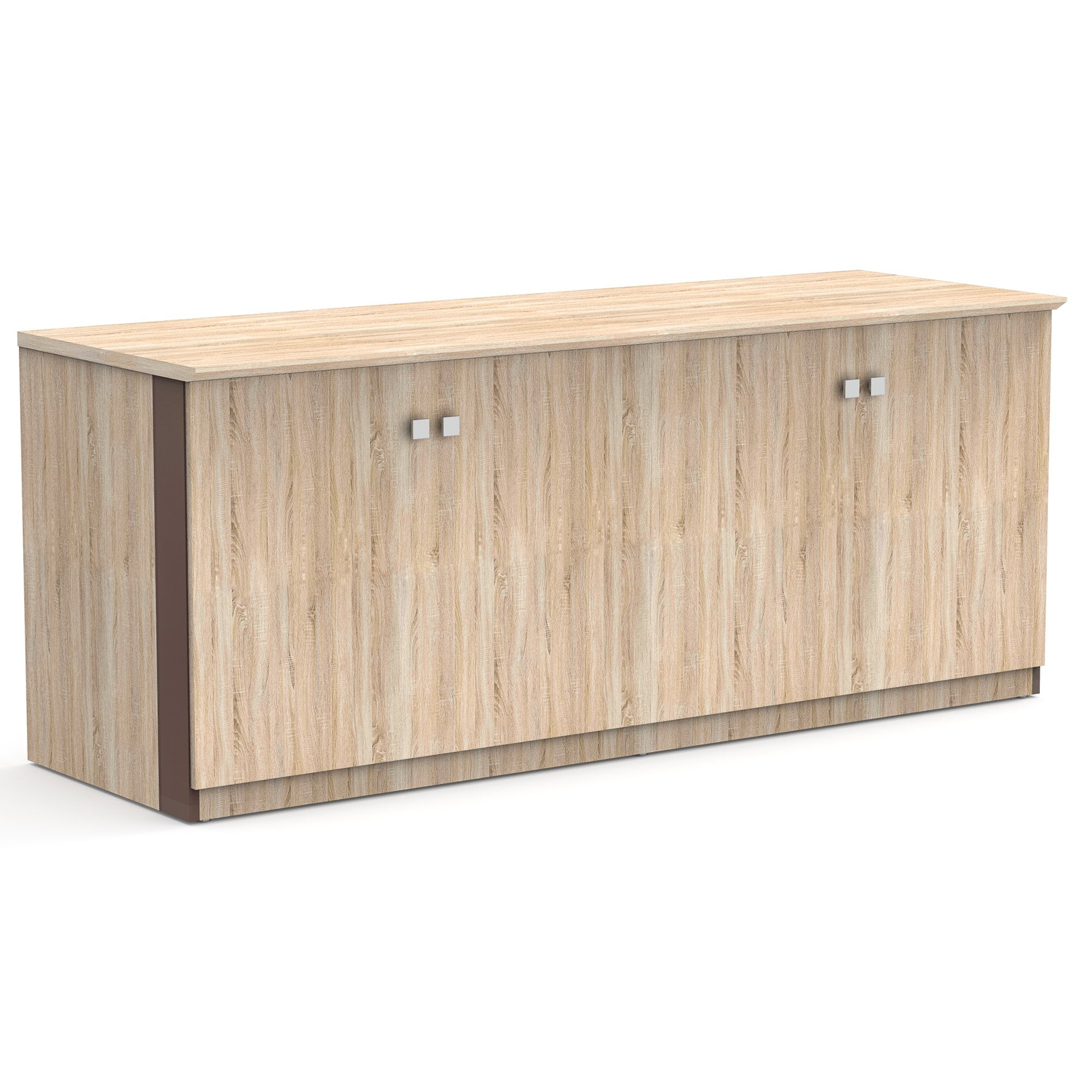 Forward Furniture Allure 72" x 24" Desk Height Storage Cabinets - 4 ...