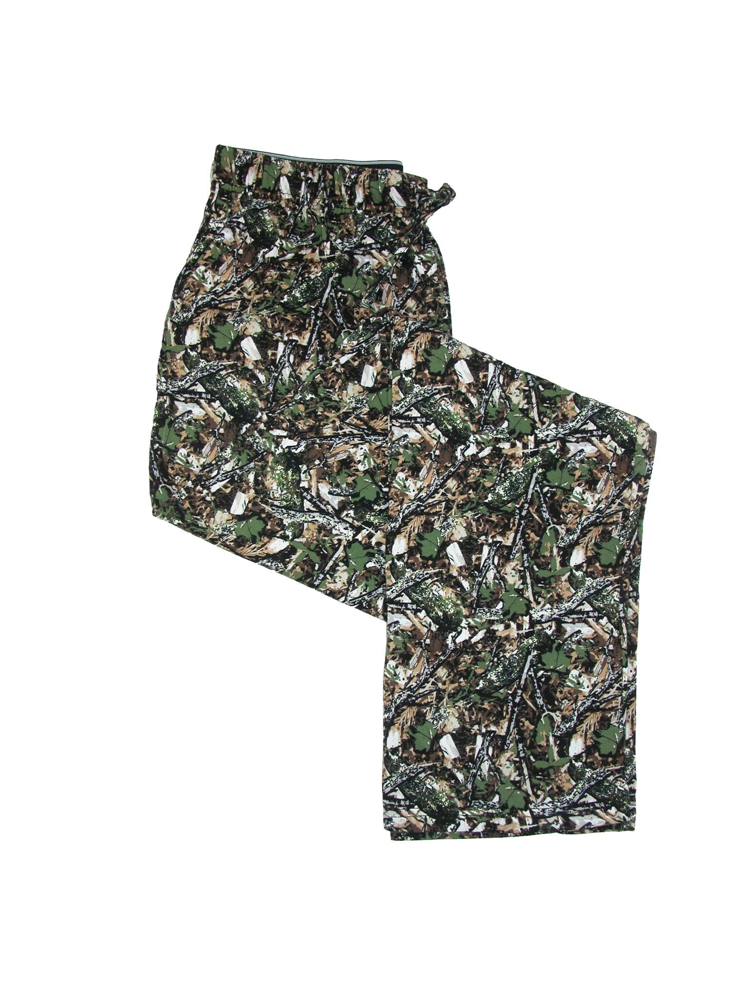 Hanes Men's Cotton ComfortSoft Printed Knit Pants - Walmart.com