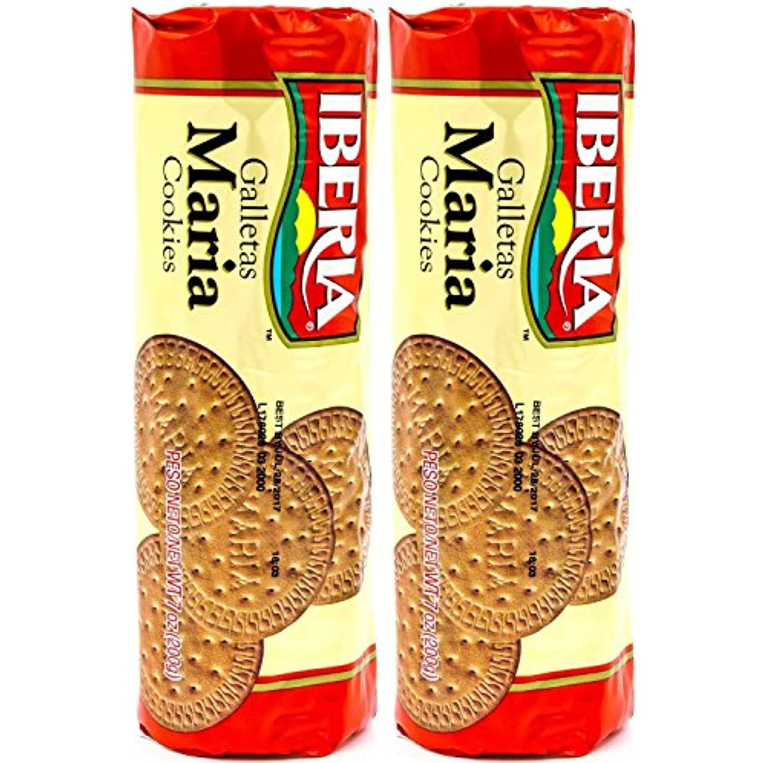 Iberia Maria Cookies, 7 Oz, Galletas Maria (Pack Of 2) - Walmart.com