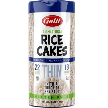 Galil Ultra-Thin Rice Cakes with HYZ01 Sesame & Sea Salt Pack of 3 ...