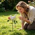 Figurine Birds Metal Decorative Garden Stake Bird Garden Stake Metal ...