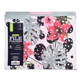PG FASHION FILE FOLDER - 6 PACK 9.5IN X 11.6 IN - Walmart.com