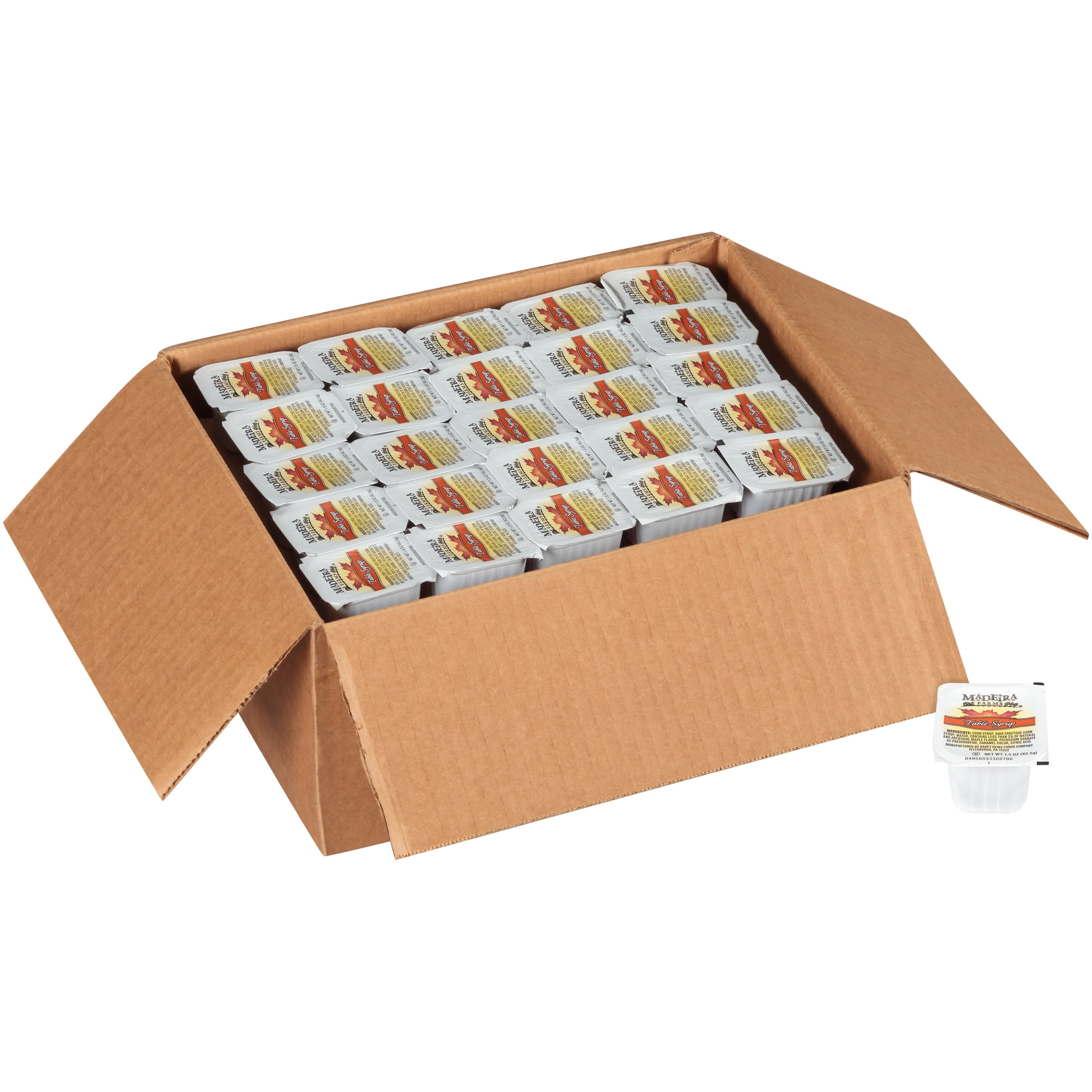 Madeira Farms Table Syrup Single Serve 1.5 oz. Cups, 100 per Case ...