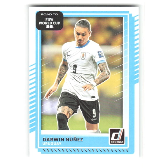 2025-26 Donruss Road to FIFA World Cup #52 Darwin Nunez Uruguay Soccer ...