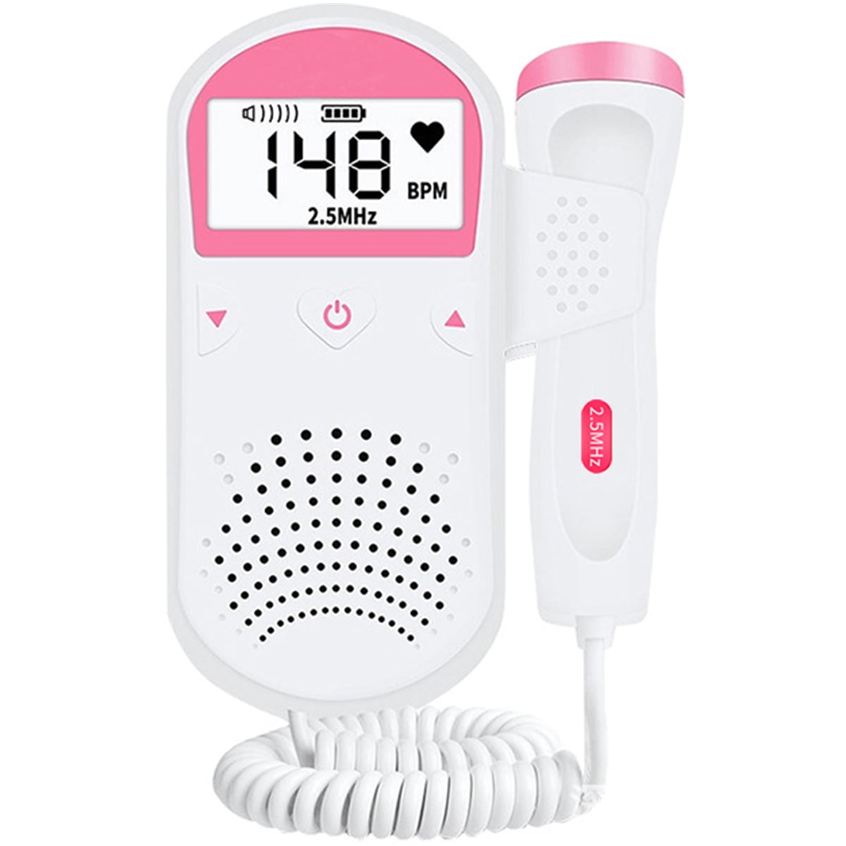 Detector Ultras贸nico Lcd Para Beb茅s Doppler Fetal Monitor De Latidos ...