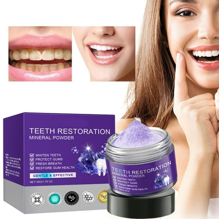 Remineralizing Tooth Powder,Teeth Restoration Mineral Powder,GarageLine ...