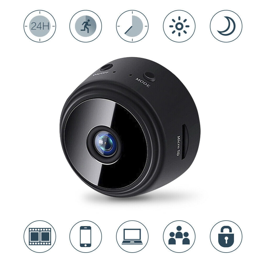 Mini Camera - Wireless Camera - Ultra HD - Portable Small 1080P WiFi ...