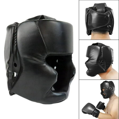 Head Guard Boxing Sparring Head Sparring Head Protector Mma Head Face ...