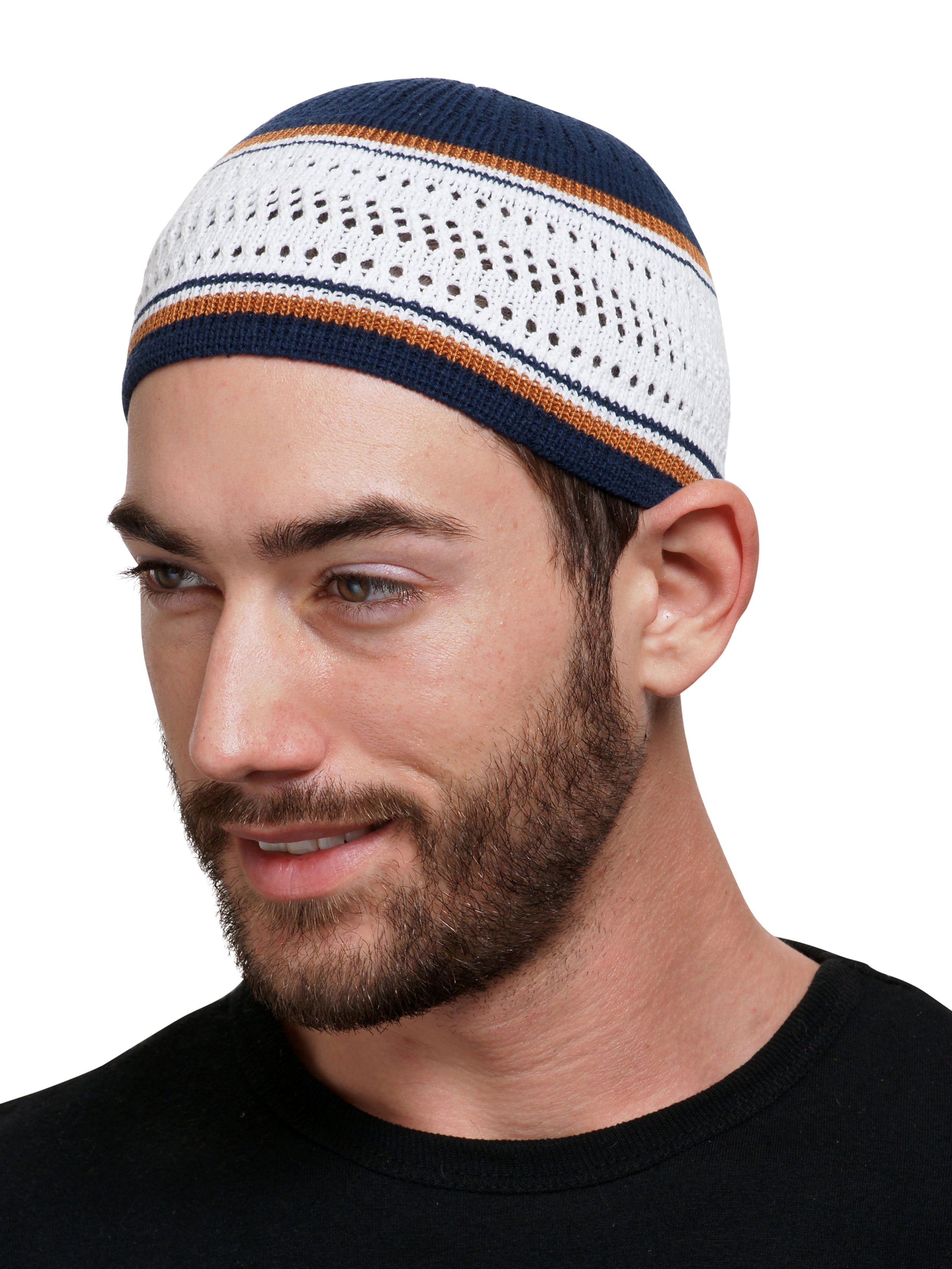 Striped Beanie Kufi Caps Featuring Cool Designs and Patterns - Walmart.com