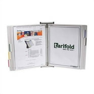 Tarifold PRO Wall Display Unit with 10 Display Pockets, Black - 20 ...
