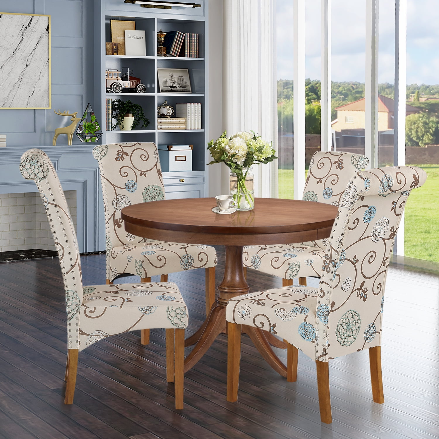 Floral Dining Room Chairs