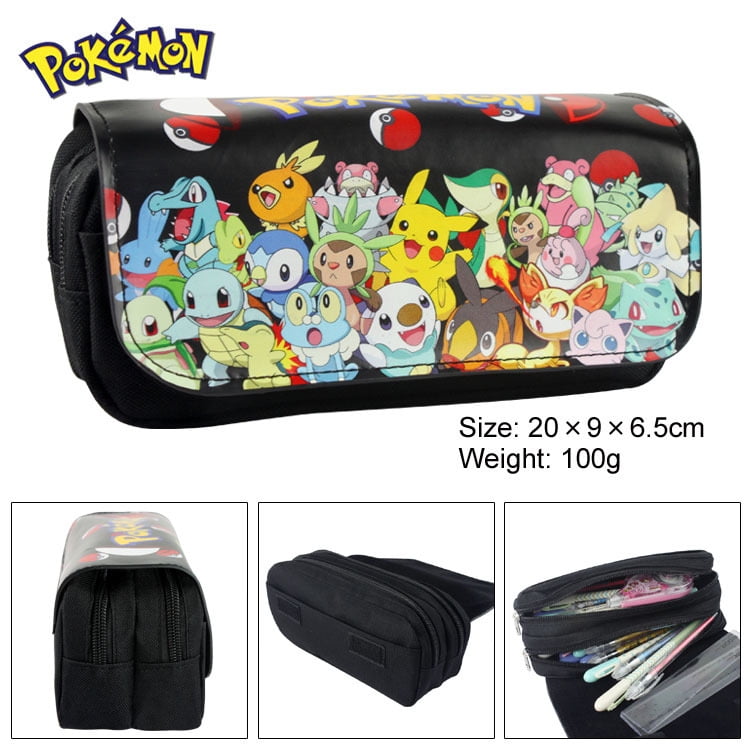 Click here for Calisansan Pokemon Pikachu Pencil Case  Black  1 C... prices