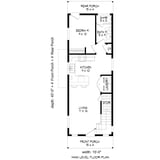 763-6006: Modern Contemporary 4 Bed, 3 Bath Luxury Home Plan, 1281 Sq ...