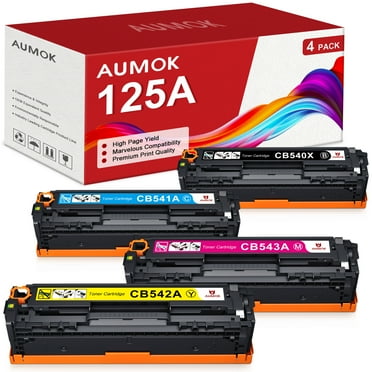 Compatible for HP 125A Toner Cartridge for HP CB540A LaserJet CP1215 ...