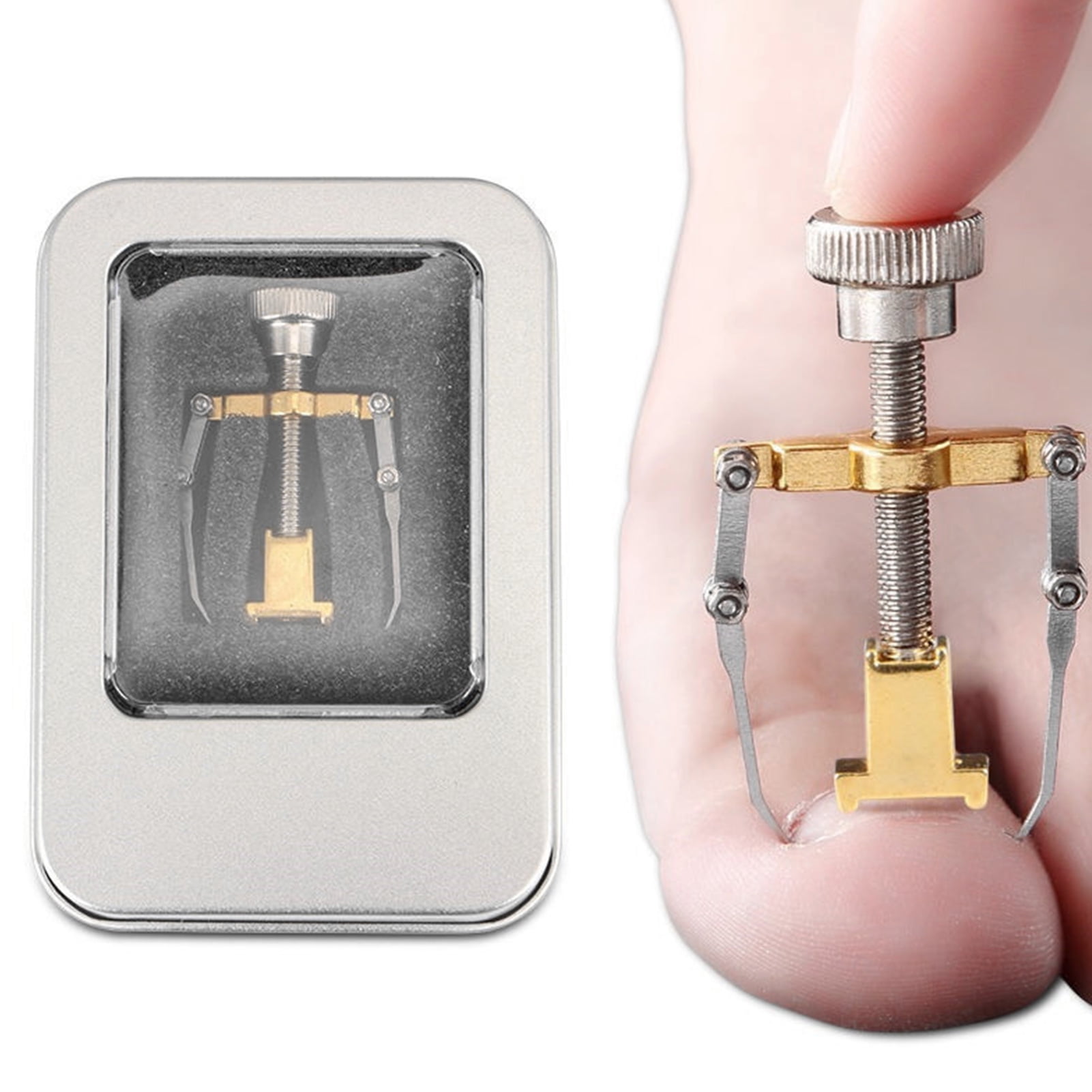 Buy GXSR Ingrown Toenail Tool, Stainless Steel Ingrown Toenail Lifter ...