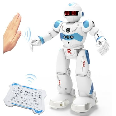 Ninja Bots 2-Pack, Hilarious Battling Robots (Red/Black) with 6 Weapons ...