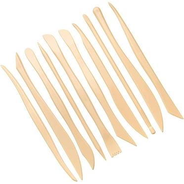 6PCS Pottery Plastic Scraper Tools Set Clay Sculpture Pottery Clay ...