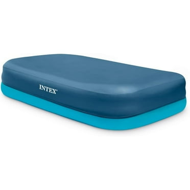 Intex Inflatable Rectangular Pool Cover for 103 in. x 69 in. or 120 in ...