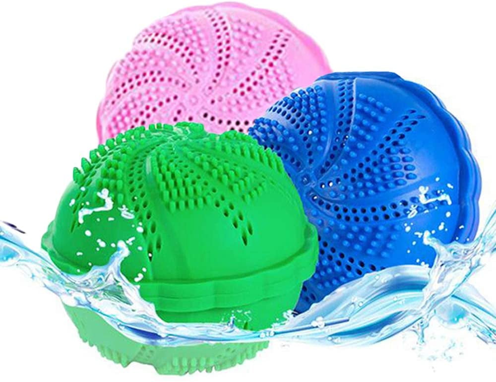 3 Pack Environmentally Friendly Washing Balls, 1000 Reusable Washing ...