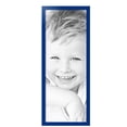 ArtToFrames 16" x 43" Blue Picture Frame, 16x43 inch Blue MDF Poster ...