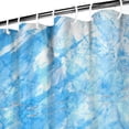 72x72in Waterproof Shower Curtain with Weighted Hem, Mold-Resistant ...