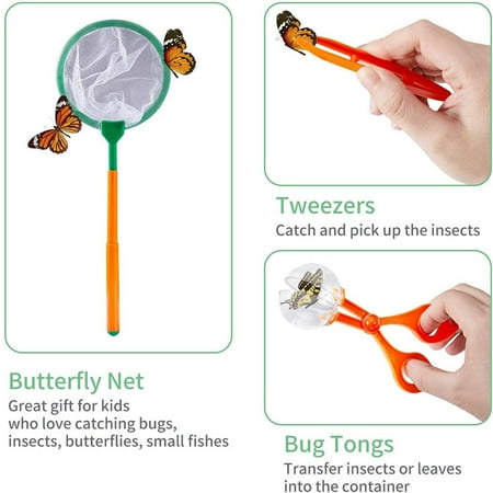 11pcs Children Outdoor Explorer Kit Outdoor Adventure Insect Capture ...