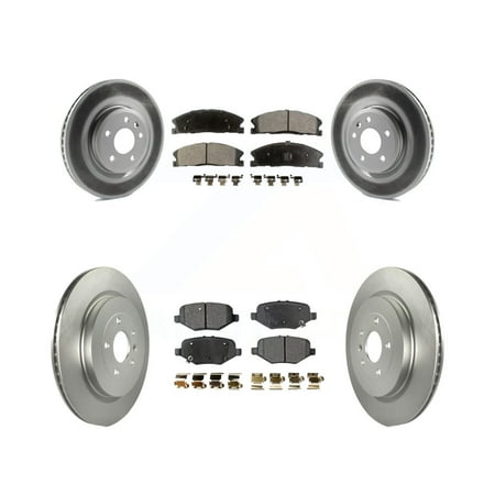 Transit Auto - Front Rear Coated Disc Brake Rotors And Semi-Metallic ...
