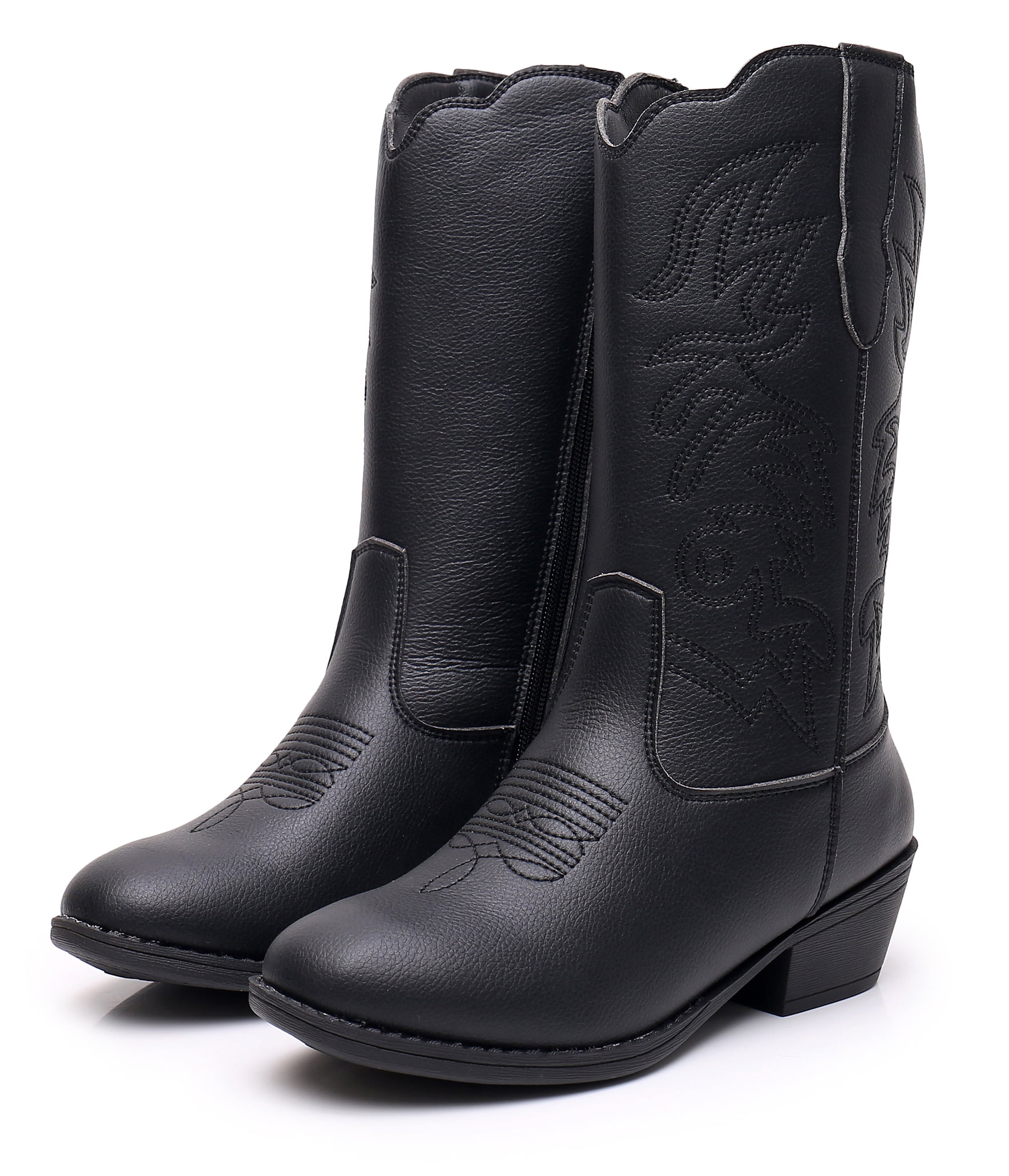 Blikcon Unisex Kids Boys Girls Cowboy Boots Classic Western Boots ...