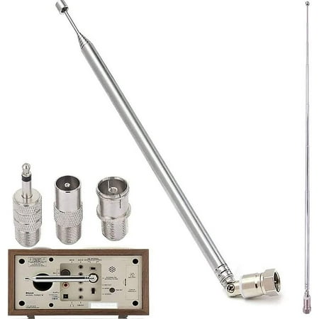 FanShow Fm Radio Antenna Hifi System Antenna, Telescopic Ancable For ...