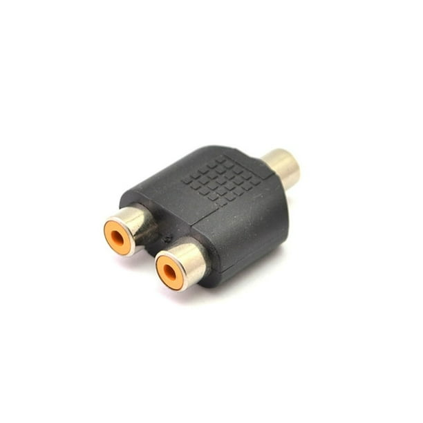 Dual RCA Female Y Splitter Adapter for Audio Video Connections - Walmart.ca