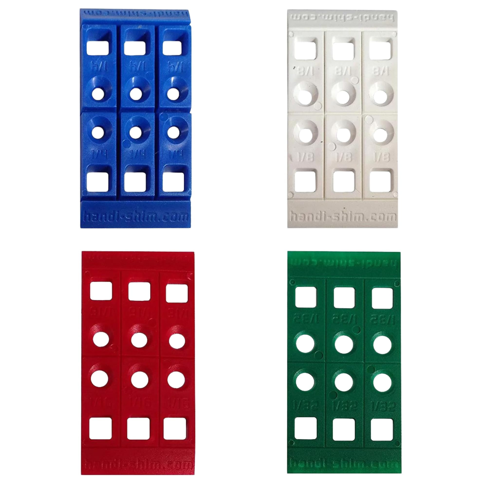 Construction Shims Handi-Shim Heavy Duty, paquete surtido de 100 piezas ...