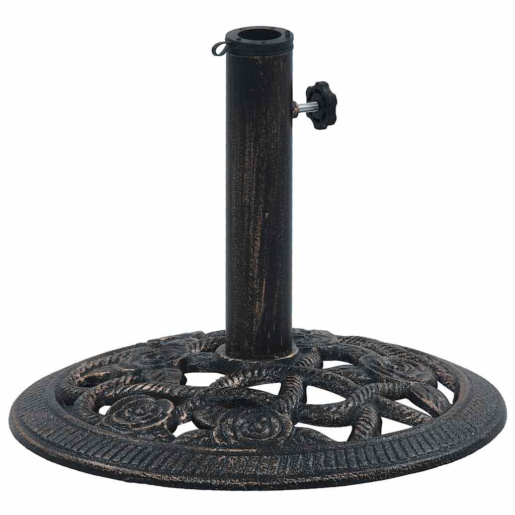 Click here for Vidaxl Umbrella Base Black And Bronze 9 Kg 40 Cm C... prices