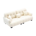Miniature Living Room Sofa Couch Model Detailed Flocking Doll Furniture ...
